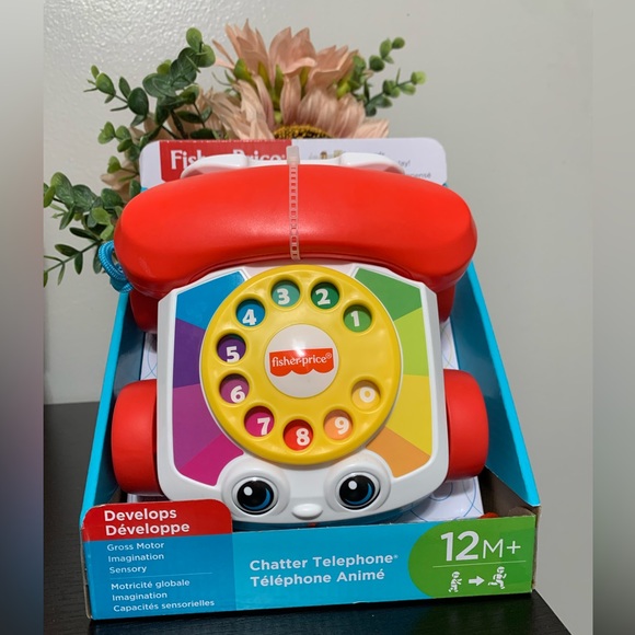 Fisher-Price | Toys | Fisherprice Chatter Talking Telephone Phone ...